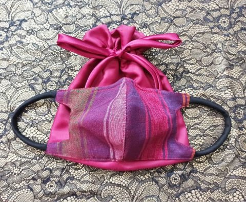 Fashionable face masks made of Mindanao textile trend as Philippines ...