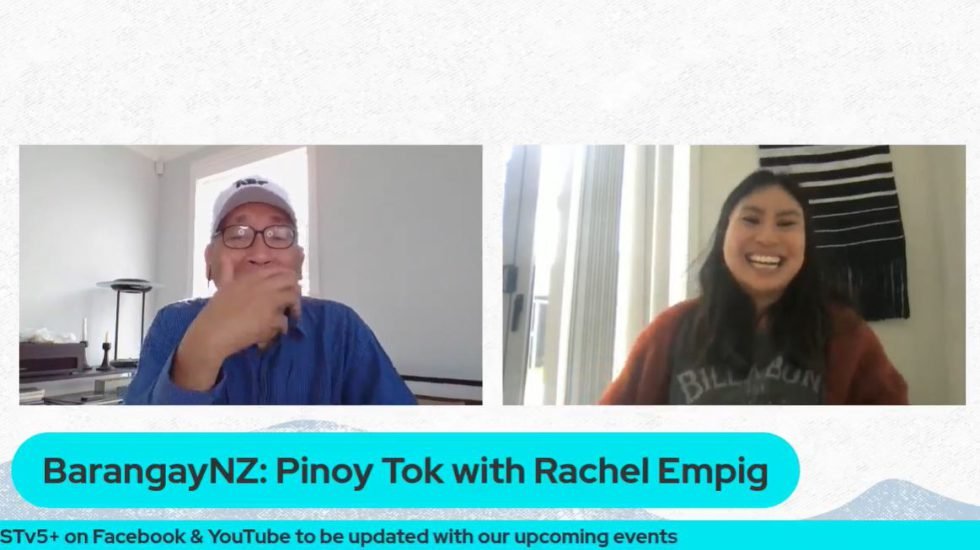 Direk Rene’s Pinoy Tok with NZ-born Rachel Empig who worked in PH ...